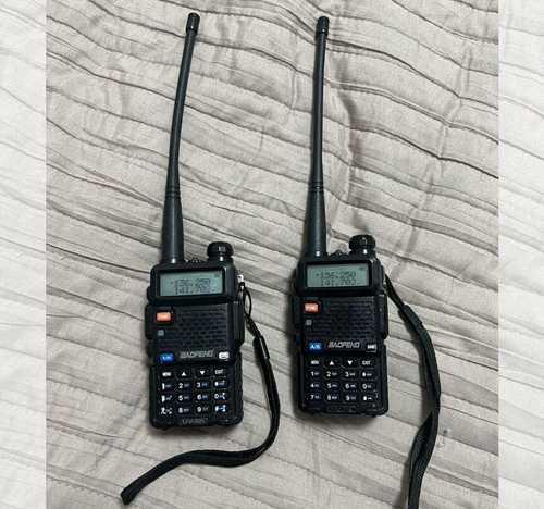 2 рации Baofeng UV-5R