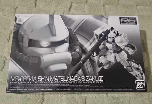 Фигурка Bandai RG1/144 Shin Matsunaga's Zaku 2