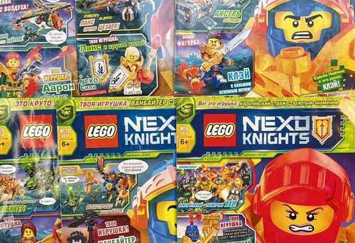 Lego nexo knights журналы