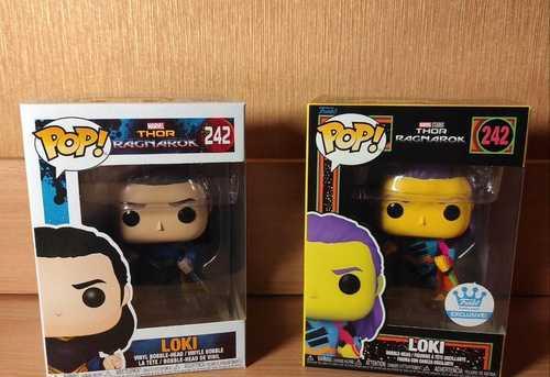 Funko pop 242 Loki+Loki (Blacklight)