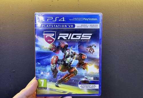 Новый диск ps4 ps5 Rigs на Sony VR, русская версия