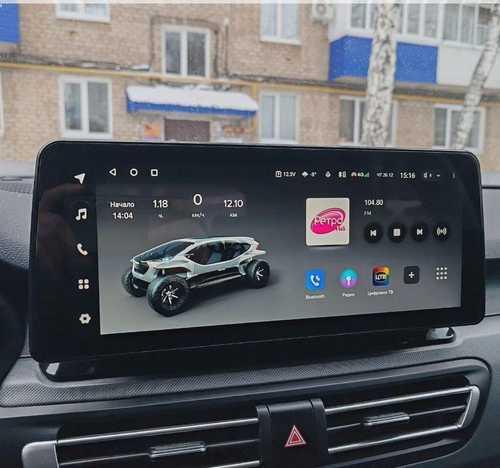 Android магнитола 12.3 дюйма Kia Seltos, есть Teye