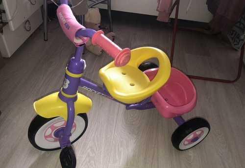 Велосипед трехколесный детский для девочки