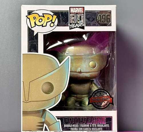 Funko Pop Marvel 496 Wolverine (Patina SE)