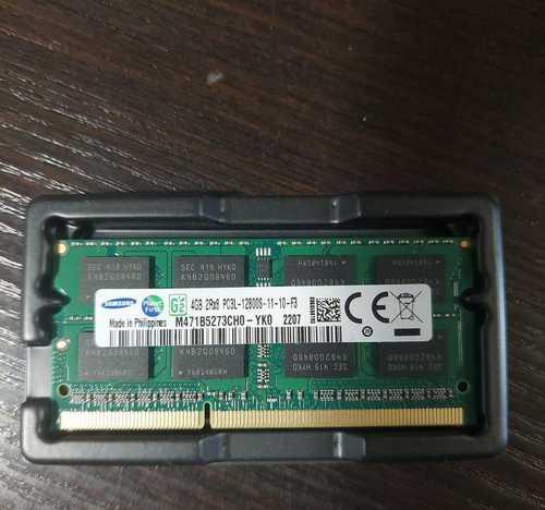 Оперативная память ddr3L 4 gb 1600mhz