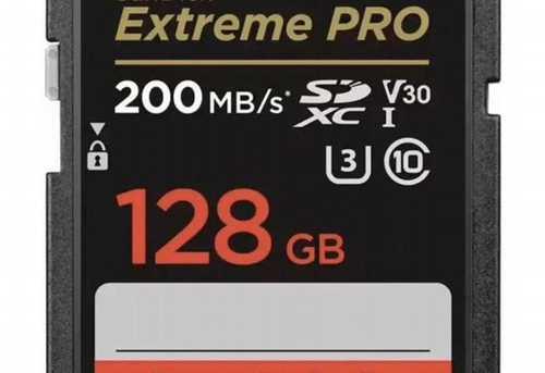 Карта памяти Sandisk Extreme Pro sdxc 128Gb