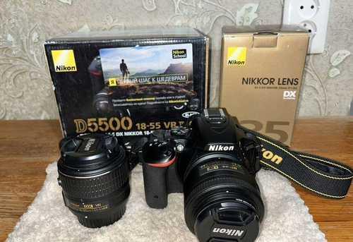 Зеркальный фотоаппарат nikon d5500