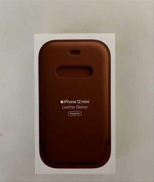 Apple Leather Sleeve iPhone 12
