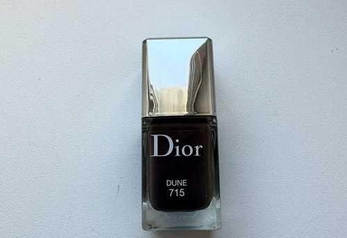 Dior лак для ногтей 715 dune