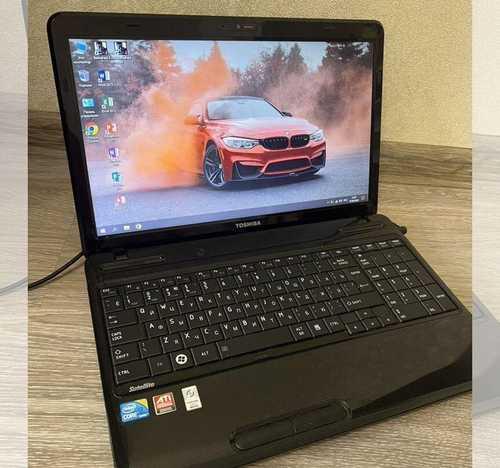 Toshiba игровой 15.6 Core i3, 6GB, SSD новый, Rade