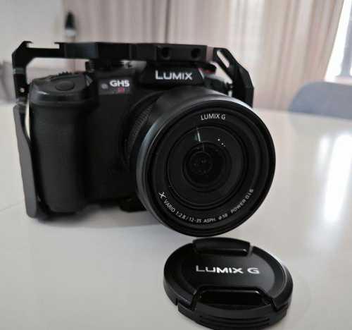 Panasonic lumix gh5s с объективом 12-35 2.8