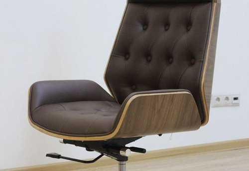 Кожаное кресло Italian design Brown