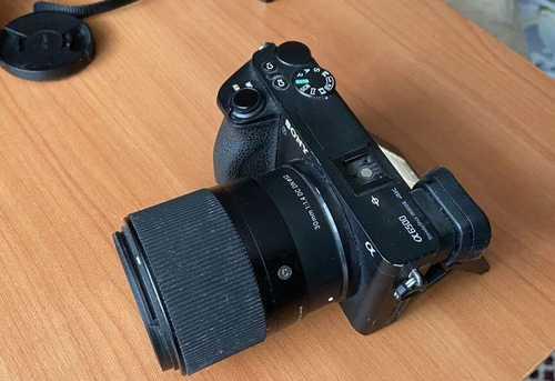 Sony a6500 + sigma 30mm f 1,6