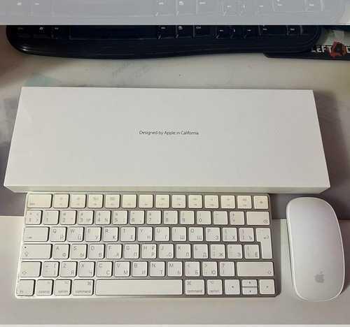 Клавиатура apple magic keyboard 2   magic mouse 2