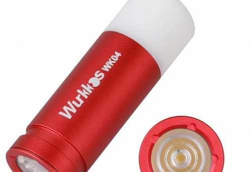 Карманный фонарик Wurkkos WK04 Красный корпус