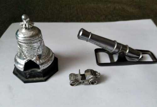 Сувениры царь-колокол, открывалка-пушка машинка