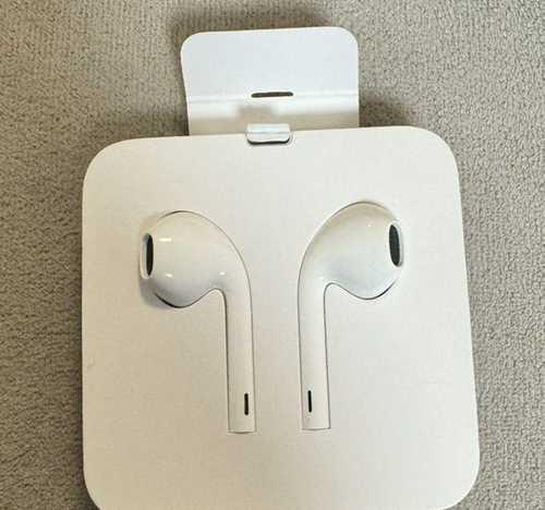 Наушники apple earpods lightning