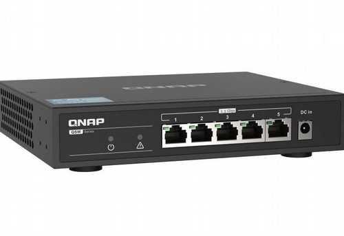 Qnap QSW-1105-5T коммутатор до 1000 мбит/с