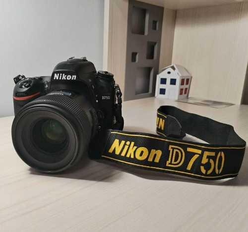 Зеркальный фотоаппарат nikon d750