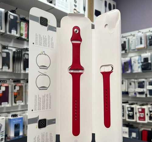 Apple Watch Red Sport Band (42/44/45mm)