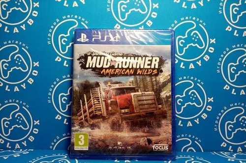 Spintires MudRunner American Wild PS4 новый