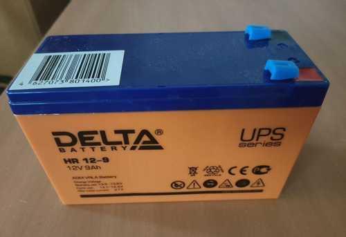 Аккумуляторная батарея Delta HR 12-9 (12V / 9Ah)