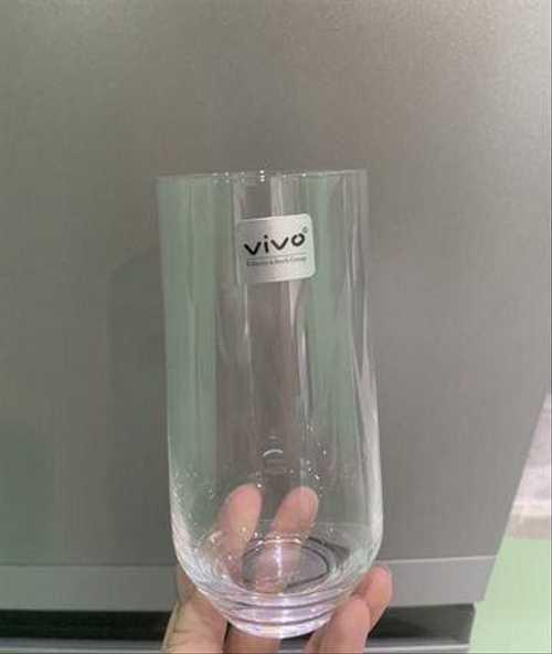 Высокие стаканы бокалы vivo 4 шт