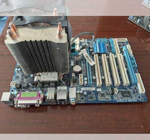 Мат.плата Gigabyte LGA1156   процессор i5 650   DD