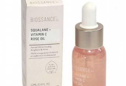 Biossance Squalane + Vitamin C Rose Oil
