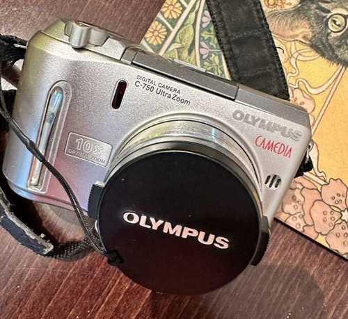 Фотоаппарат olympus c-750 ultra zoom