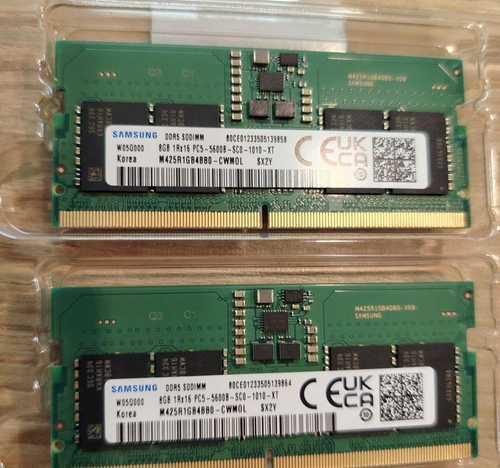 Sodimm Samsung ddr5 16gb (8GbX2)