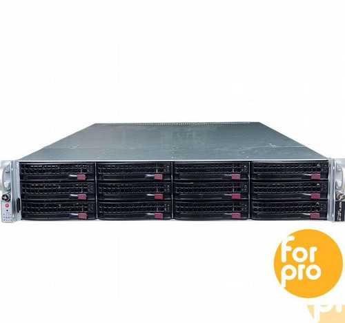 Supermicro 2U X10DRU 12LFF 2xE5-2660v4 512GB