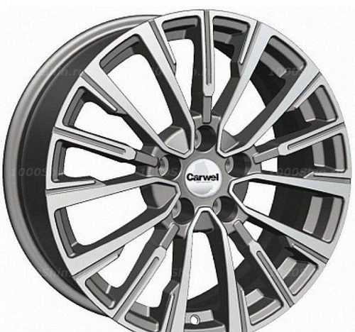 Диск 7*17 5*114,3 ET37 66,5 Carwel Базан 1720 AGR (Haval Jolion)