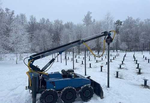Винтовые сваи.Монтаж винтовых свай под ключ