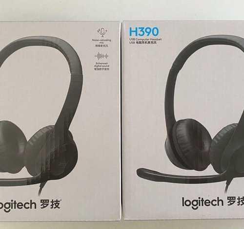 Гарнитура наушники USB Logitech H390