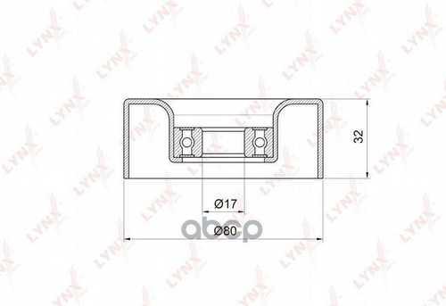 Ролик натяжной приводного ремня PB5011 lynxauto