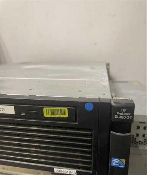 Сервер HP Proliant DL380 G7, 2 процессора