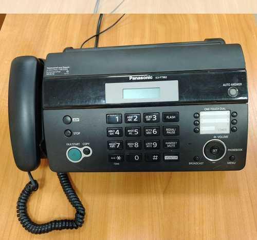 Факсы panasonic kx ft982