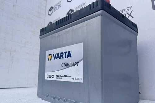 Аккумулятор Varta Azia 6ст-60Ah Ca520 En d23-2