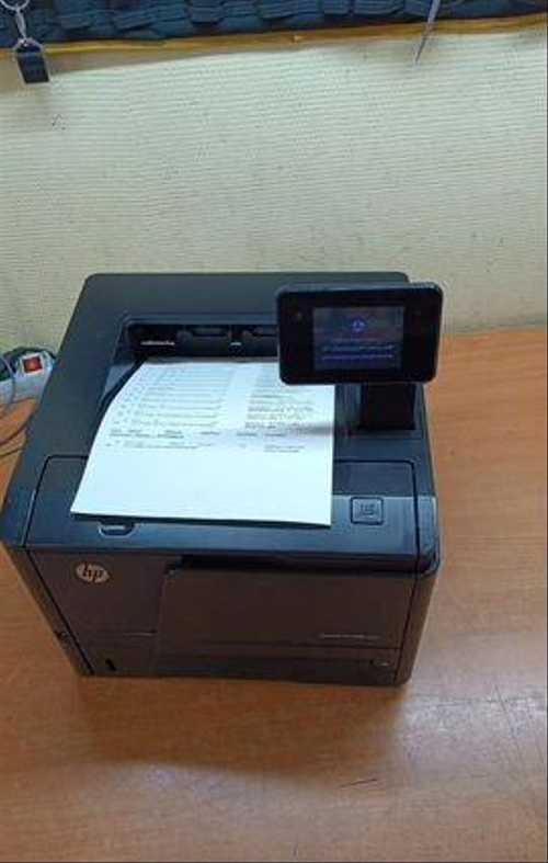 Принтер лазерный hp pro 400