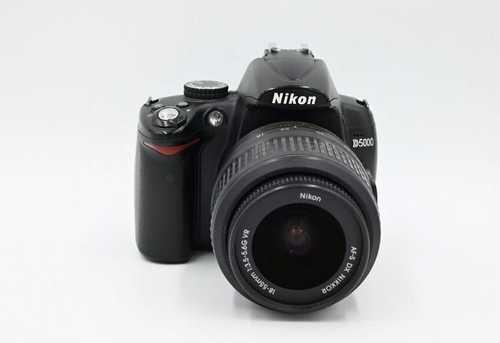 Зеркальный фотоаппарат Nikon D5000 + AF-S 18-55mm