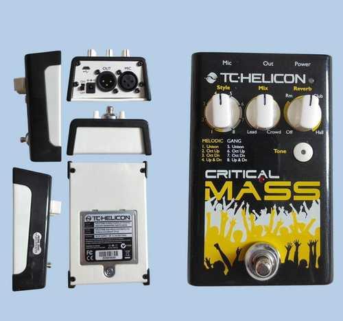 Вокальная педаль TC Helicon Critical Mass