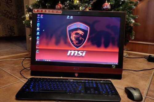 Игровой моноблок MSI ag240 i7-4720HQ/gtx960m /SSD