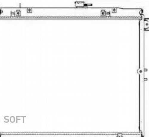 Радиатор охлаждения Лексус LX470 4.7 98