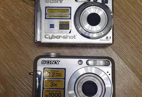 Фотоаппарат Sony винтаж для ретро фото как пленка
