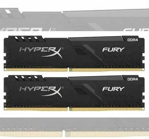 DDR4 RAM озу ога 16Gb. Две планки по 8Gb. HyperX F