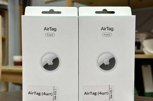 Трекер Apple AirTag (4-Pack, комплект 4шт) (MX542)