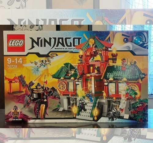 Новый Lego Ninjago 70728