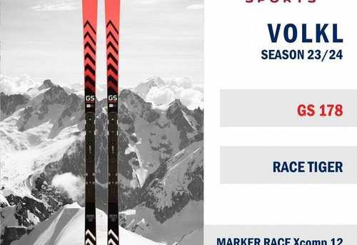 Горные лыжи Volkl Race Tiger GS 178 R+ Xcomp 12