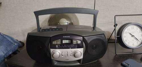Магнитола Samsung RCD-390 кассеты диски радио